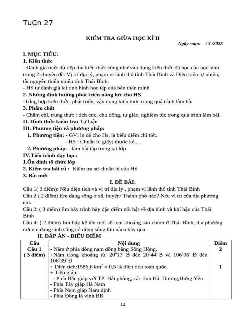 TUAN 27 GDDP 6 | PDF