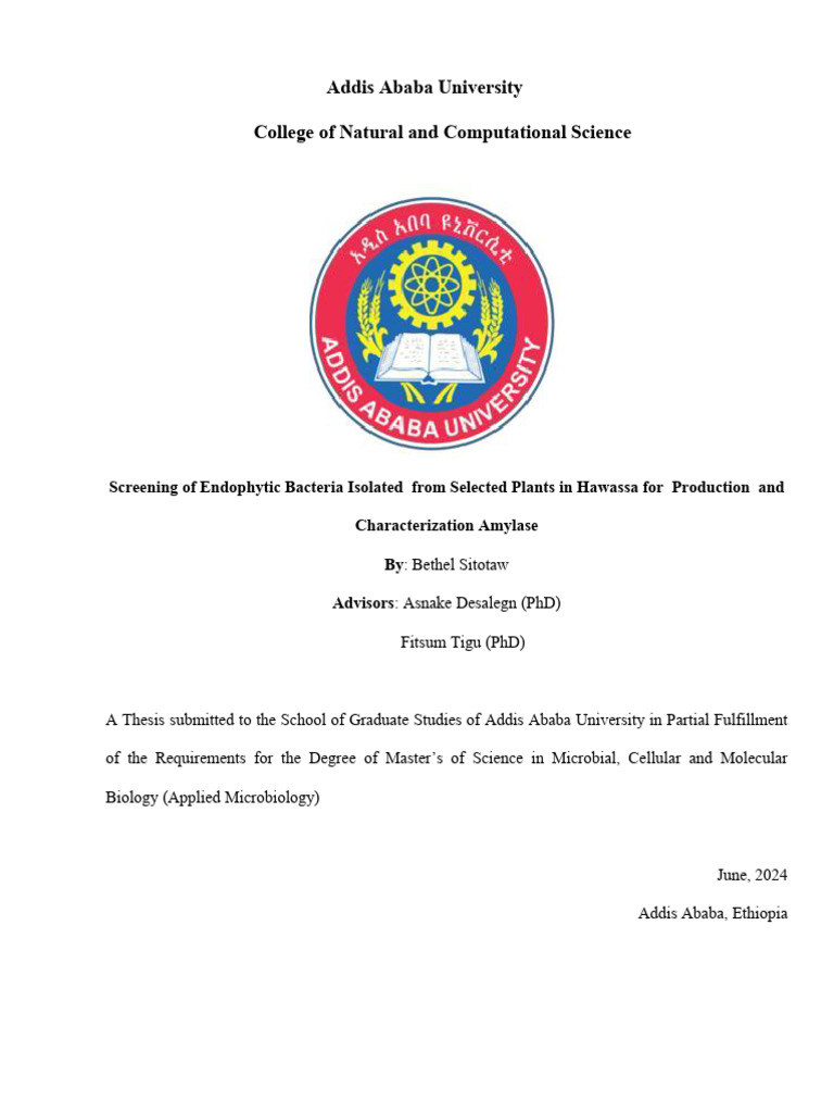 Bethel's Thesis After Comment Ed DJ 29 06 2024 | PDF | Life Sciences ...