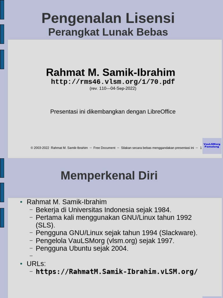Pengenalan Lisensi | PDF