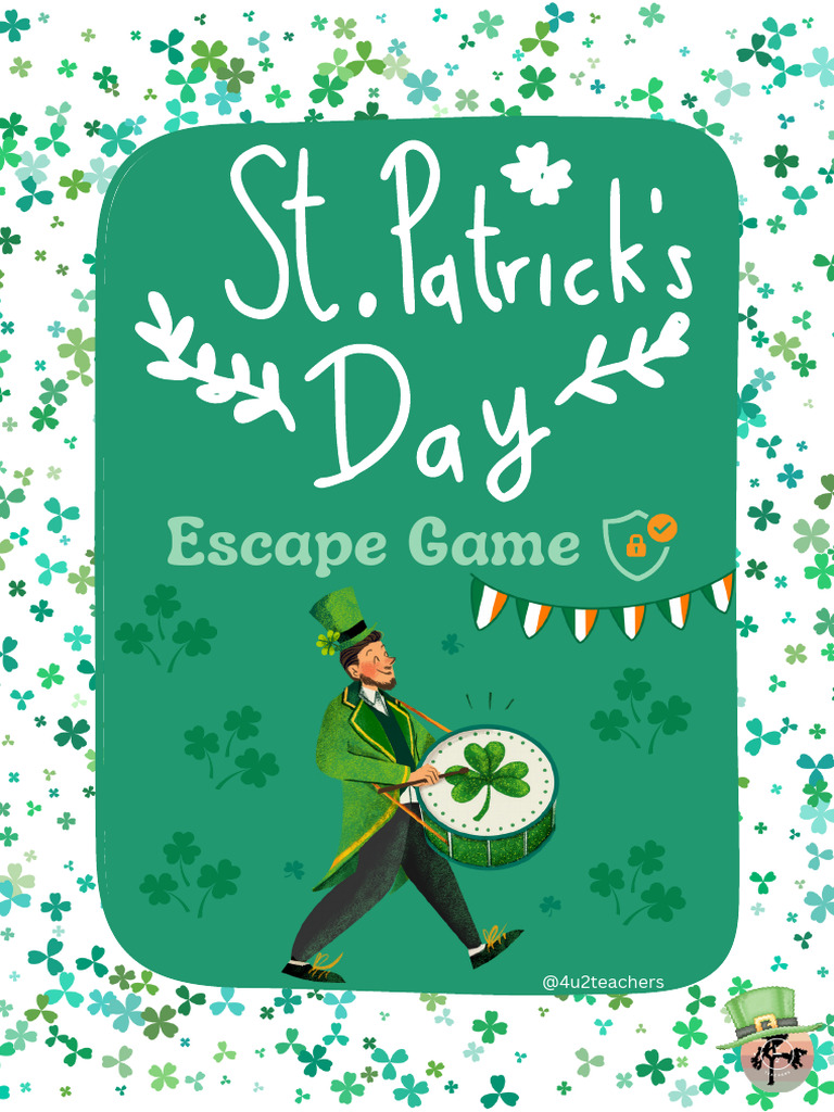 St Patrick’s Day Escape Game (@4u2teachers) | PDF