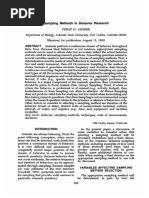 Focal Animal Sampling Methods Explained | PDF | Sampling (Statistics ...