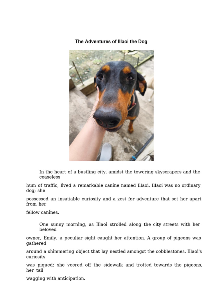 Write A Children's Short Story Illustration About ... | PDF