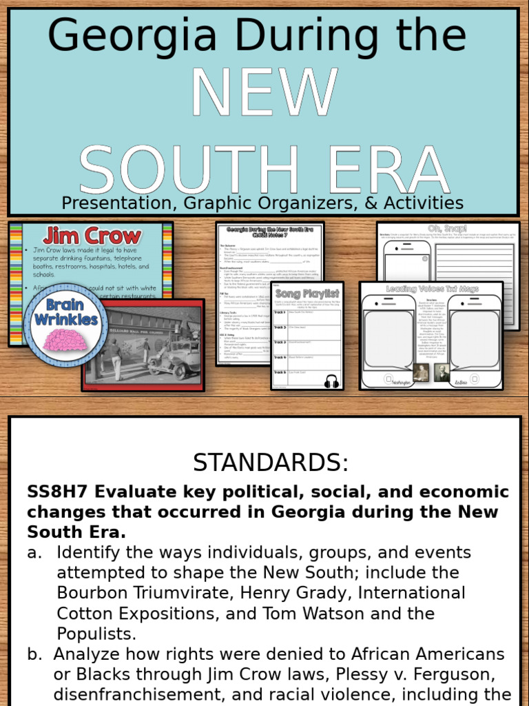 New South Era-STUDENT | PDF | People's Party (United States) | Society ...