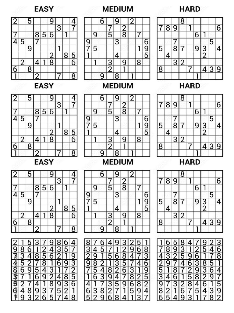 Sudoku | PDF