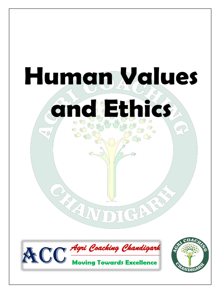 Human Values and Ethics | PDF | Morality | Virtue