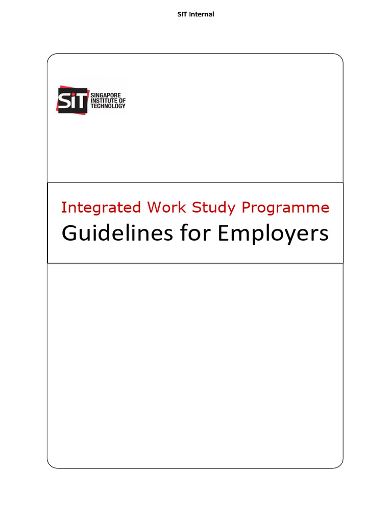 SOP - IWSP Guidelines For Employer - v5.0 - Revised March 2024 (FINALISED) | PDF | Employment ...