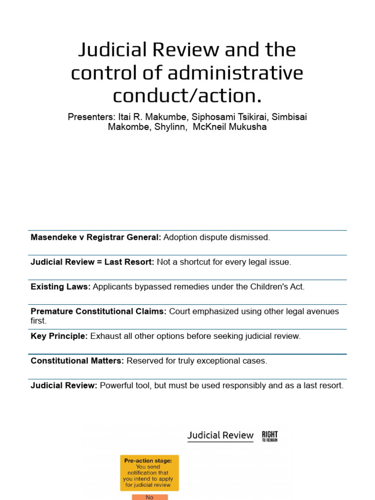 Judicial Review Presentation Grp2 | PDF | Damages | Legal Remedy