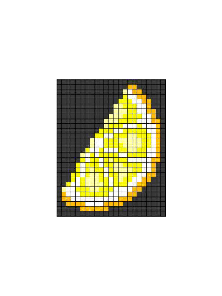 Little Lemon Cross Stitch Pattern | PDF