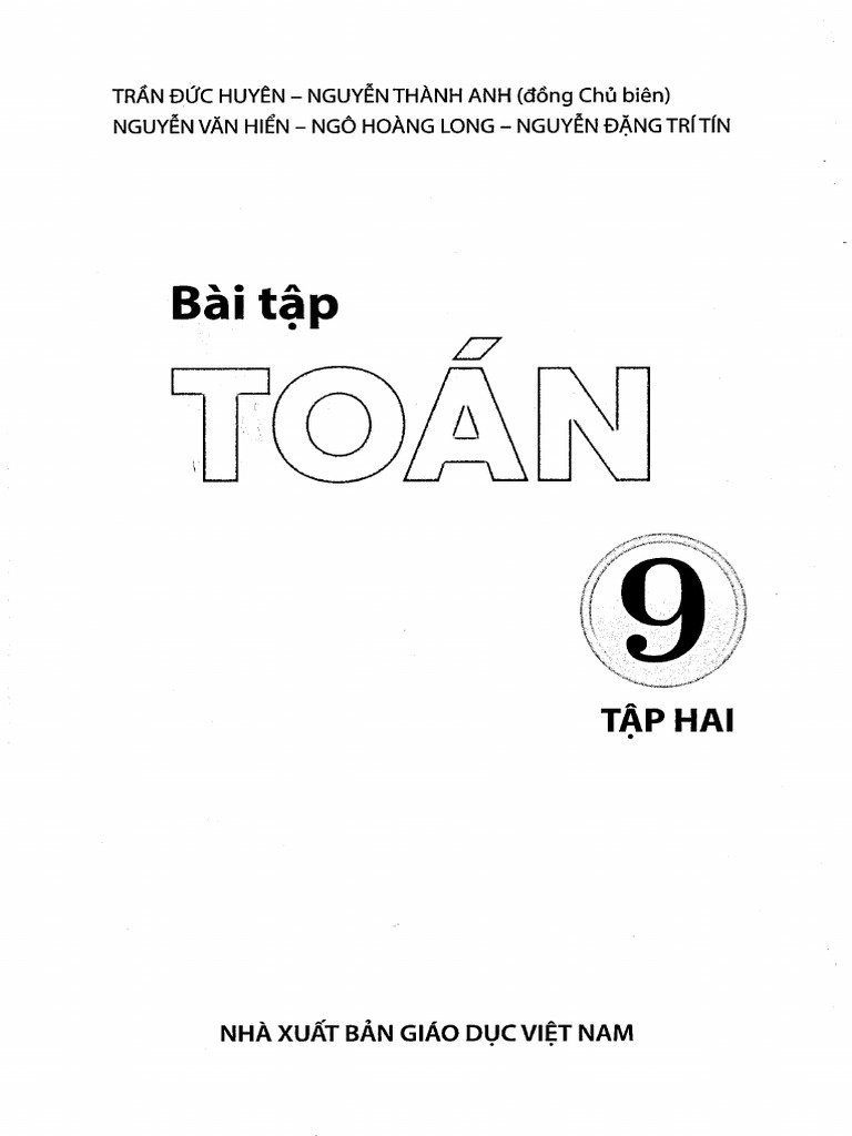 SBT Toán 9 - CTST-2 | PDF