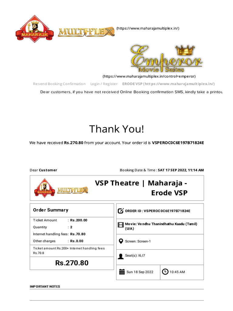 VTK Tickets | PDF | Ticket (Admission)