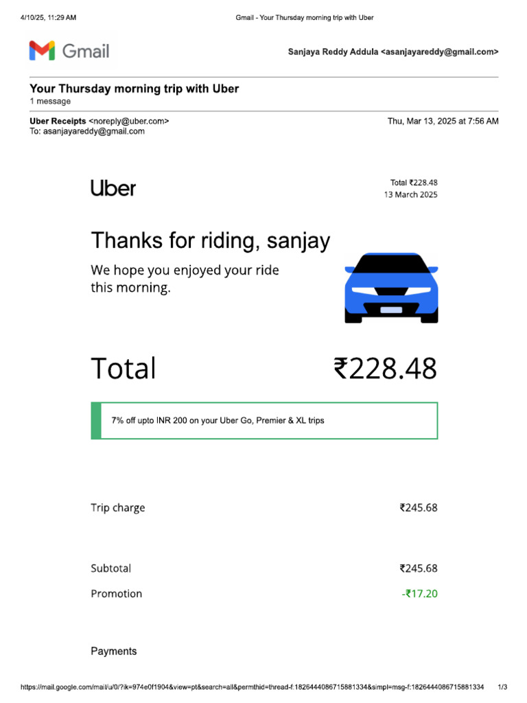 uber-receipt-sanjay | PDF