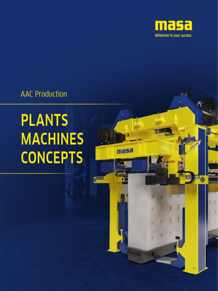 AAC Production Solutions by Masa | PDF | Building Materials | Concrete