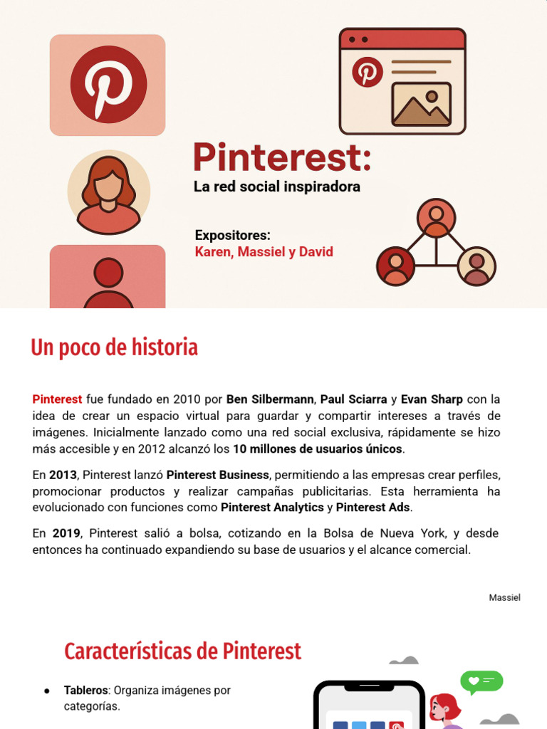 Pinterest - Grupo 5 - Presentación | PDF