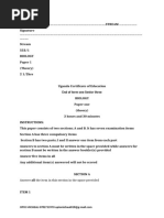 A-Level Biology Scenario Questions | PDF | Tissue (Biology) | Heart