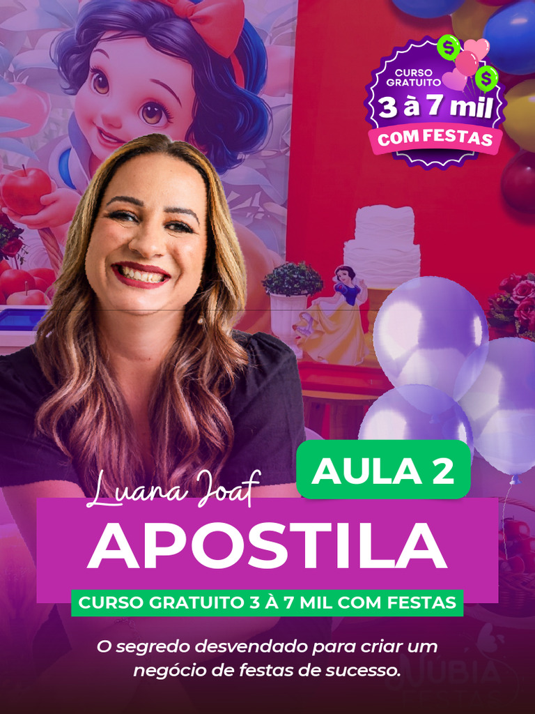 Luana Joaf - APOSTILA AULA 2 | PDF