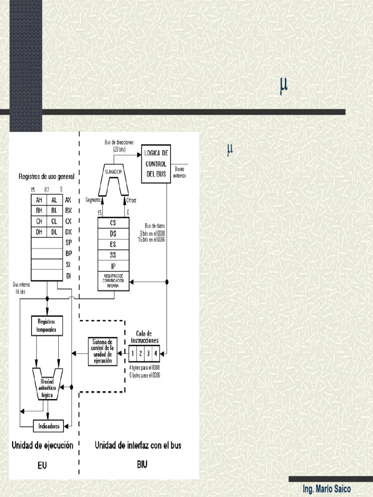 8086 Micro II | PDF | Poco | Microprocesador