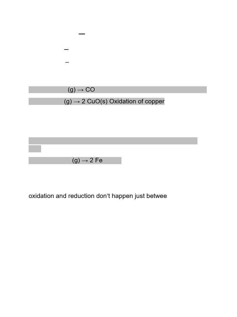 Grade 11 Redox Reactions Guide Pdf Redox Electrochemistry