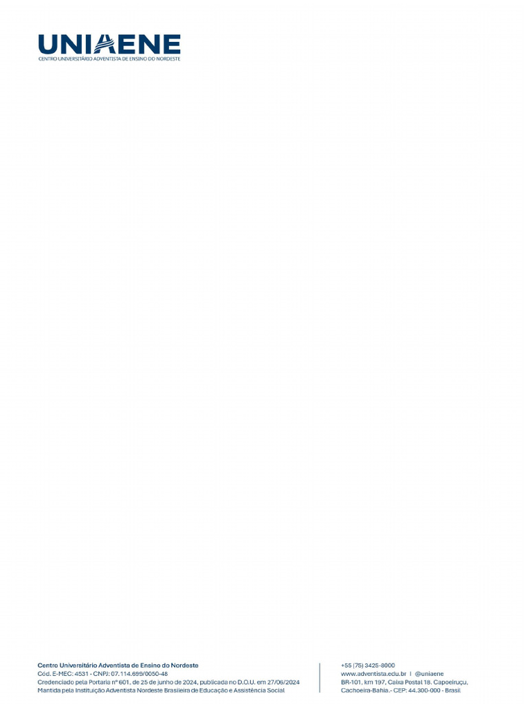 Modelo de Projeto Cep 0042 Uniaene | PDF | Dados | Metodologia