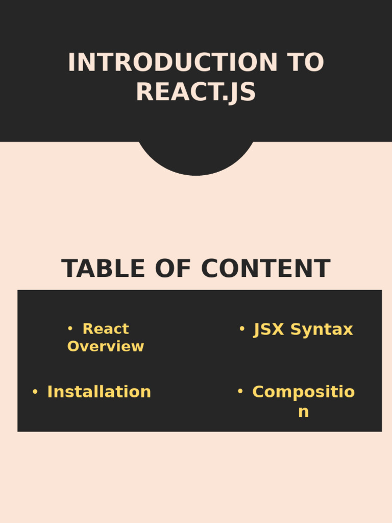 React Introduction 2 | PDF | Mobile App | Java Script