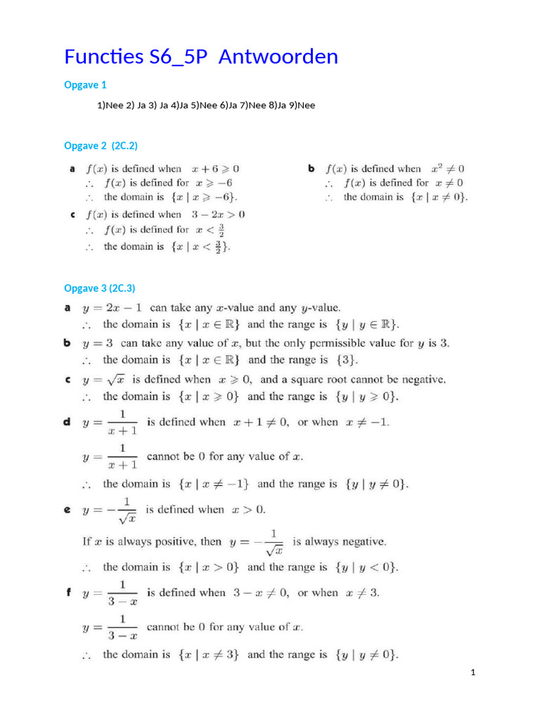 S6_5P_functies_ANTW | PDF