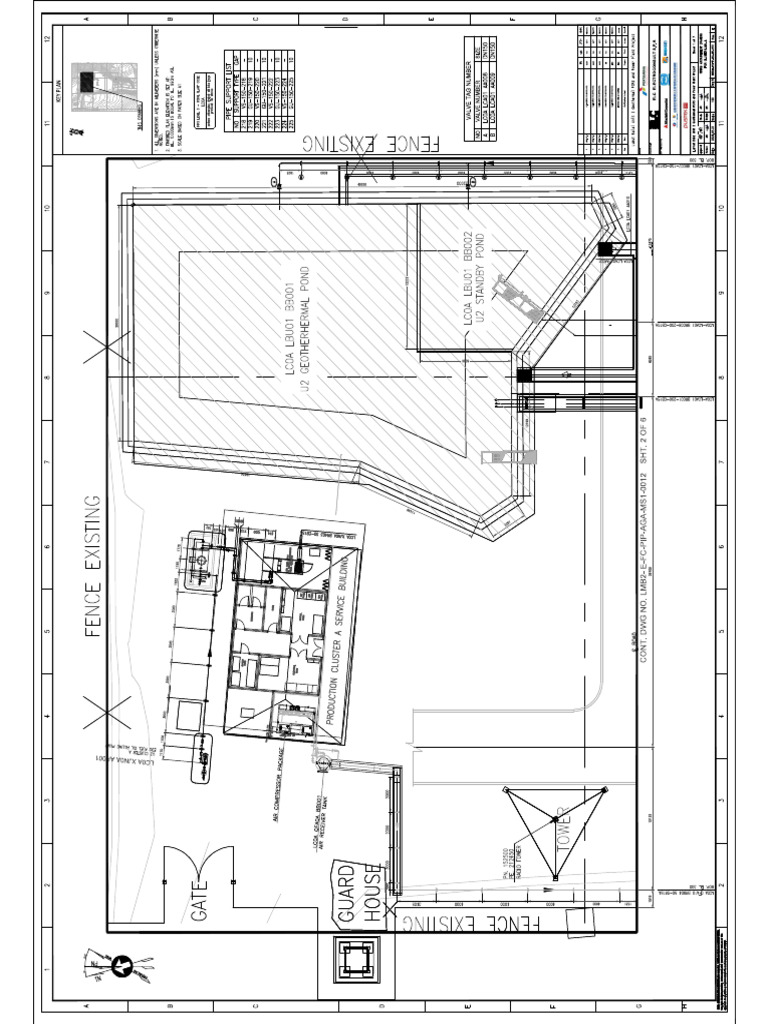 Piping Layout Cluster A | PDF