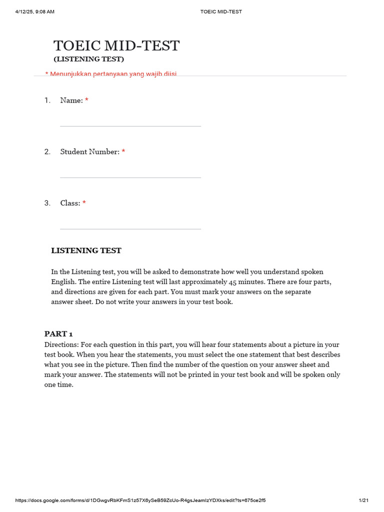 Mid Simulation | PDF