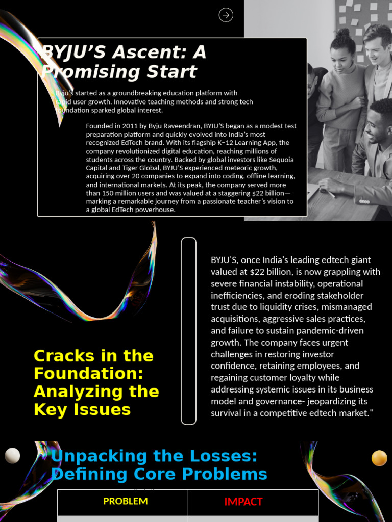 BYJU'S: From Growth to Crisis | PDF | Business | Economies