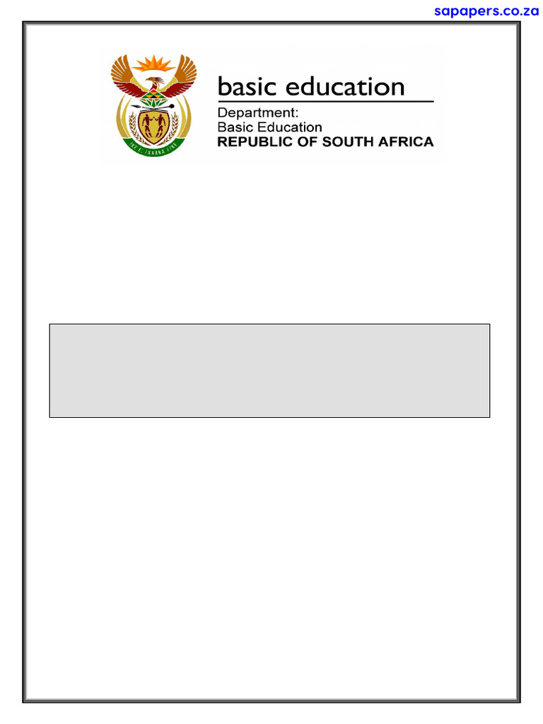 Setswana Puo ya Gae Exam Paper 2022 | PDF