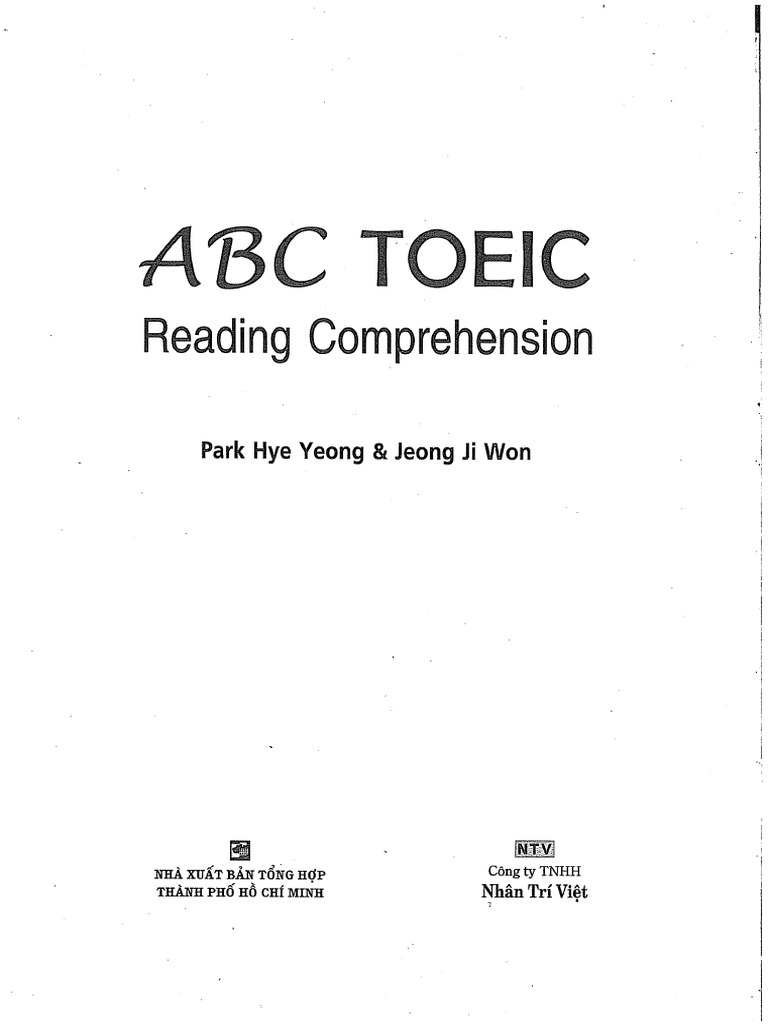 ABC Toeic RC | PDF