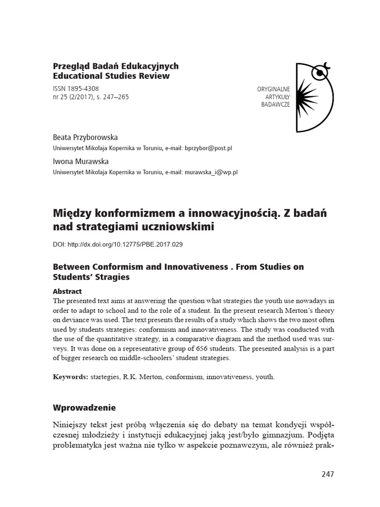 PBE 2017 029, Przyborowska, Murawska | PDF