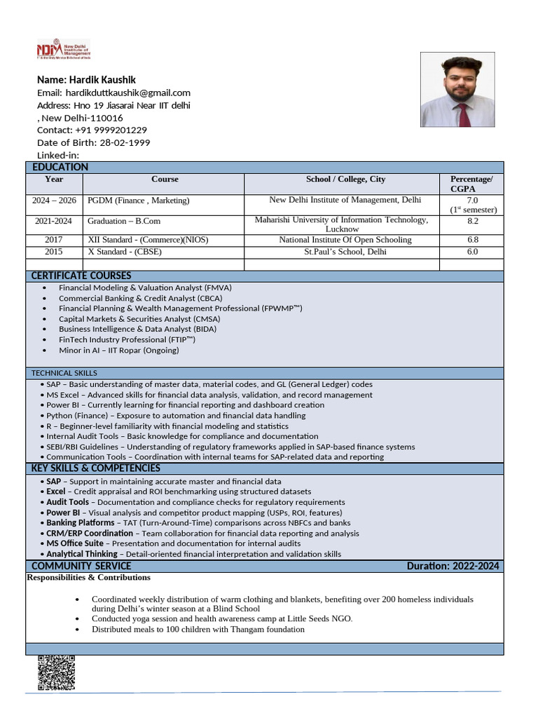 Hardik Kaushik Anandrathi | PDF | Data | Data Analysis