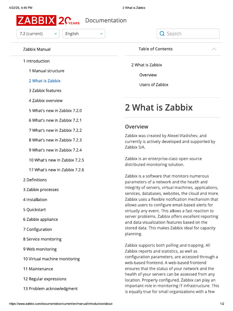 Zabbix Api - What Is Zabbix | PDF