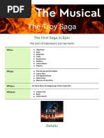 Epic: The Musical Lyrics Overview | PDF | Penelope | Odysseus