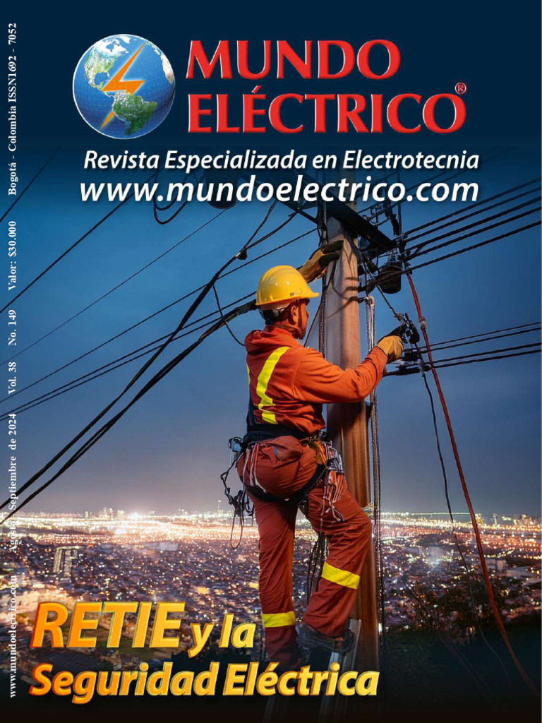 Mundo Electrico Agosto Septiembre 2024 | PDF | Petróleo | Colombia