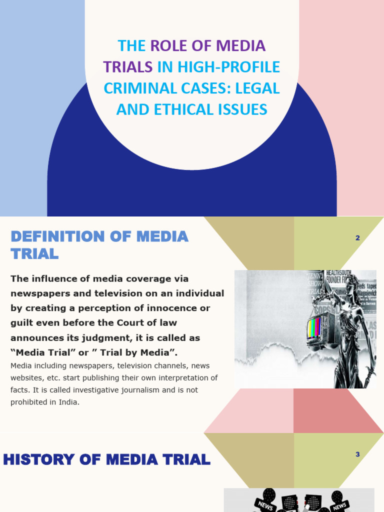 Media Trials: Impact and Ethics in India | PDF | Trials | Presumption ...