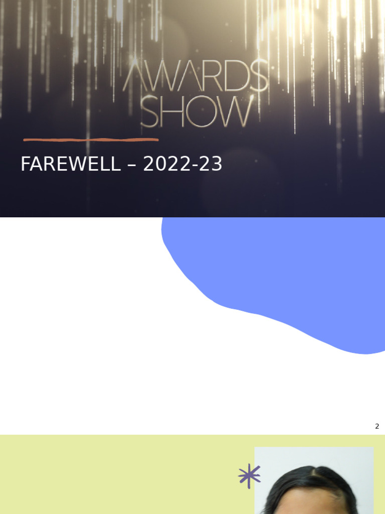 Farewell 10th Grade Ppt Titles | PDF