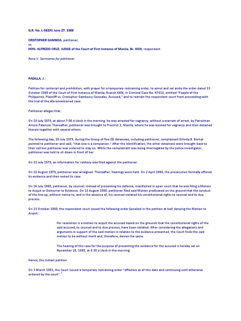 Consti II - Rights of The Accused | PDF | Right To Silence | Right To Counsel