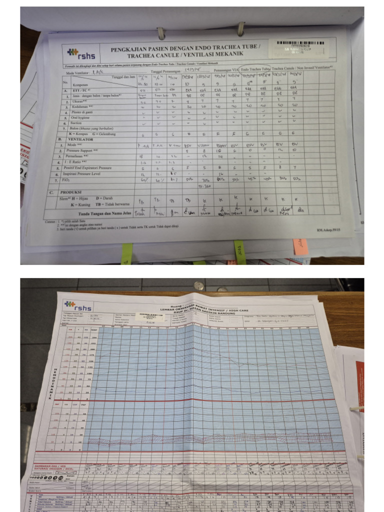 Monitor Ventilator Dan Flowchart Ny Ius | PDF