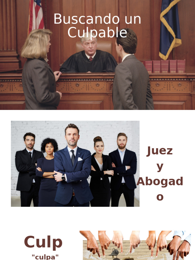 Buscando Un Culpable | PDF