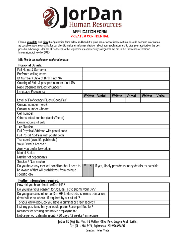 Application Form July 2021 | PDF | Salary | Pension