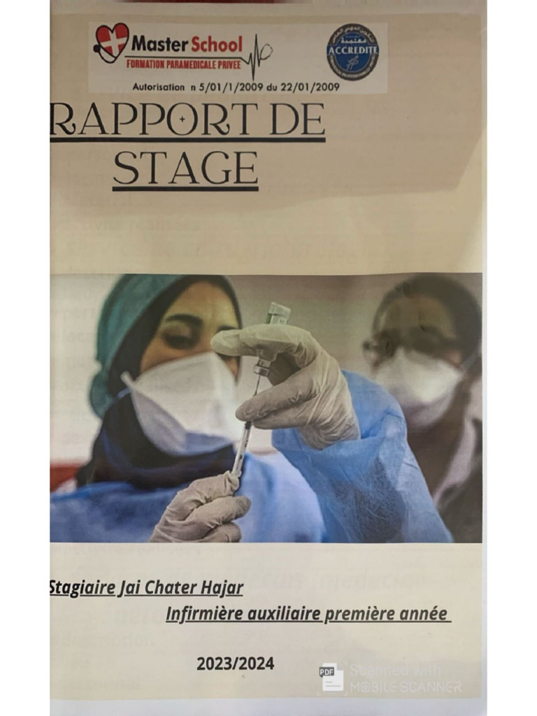 rapport stage | PDF