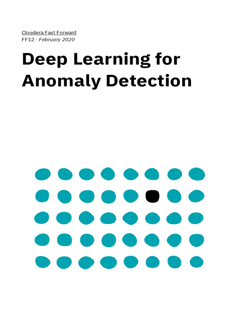 ff12 Deep Learning For Anomaly Detection | PDF | Deep Learning | Support Vector Machine