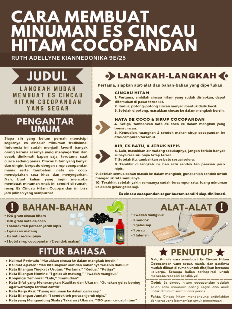 Uprak Bindo Teks Prosedur Cincau (1) | PDF