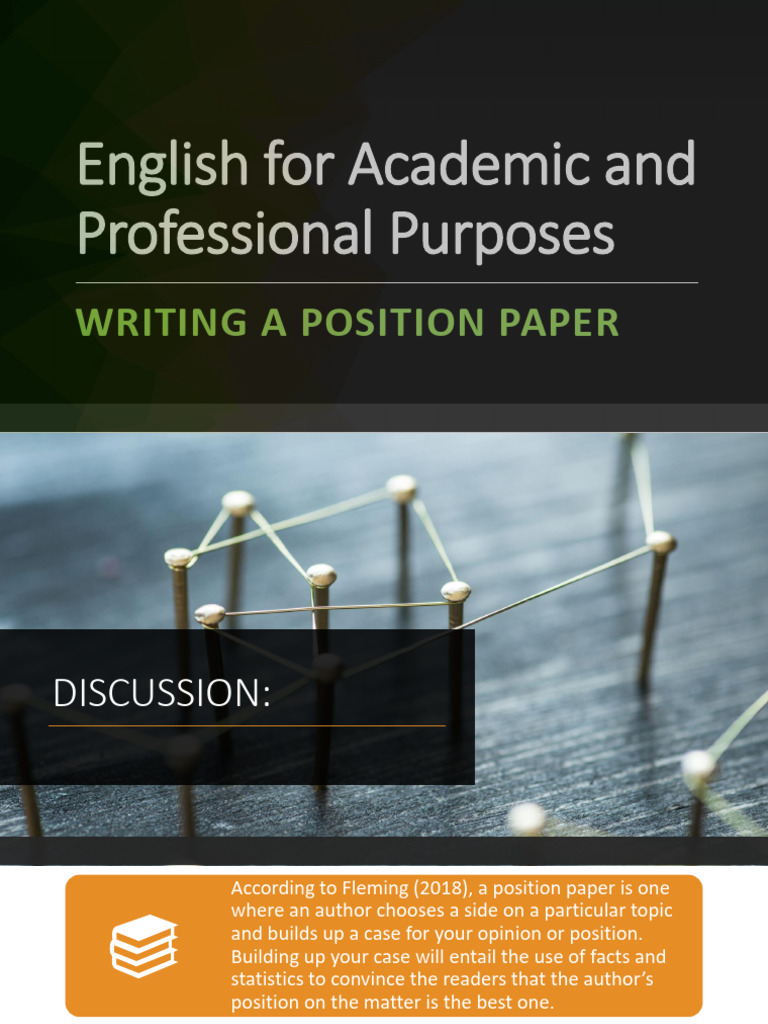 Module8-Writing-Position-Paper | PDF | Argument | Evidence