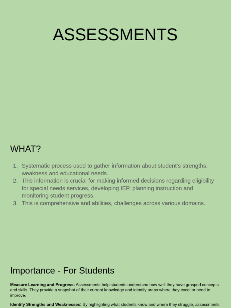 WIAT-IV Formal Assessment Overview | PDF | Educational Assessment ...