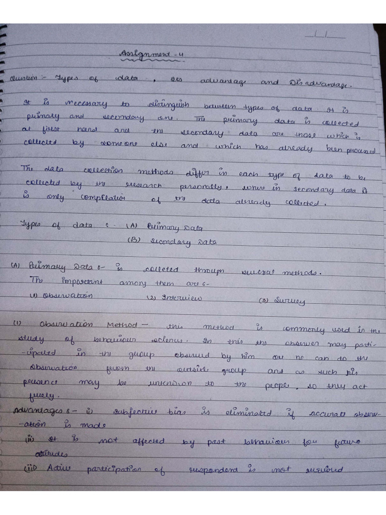 Assignment brm 4 | PDF