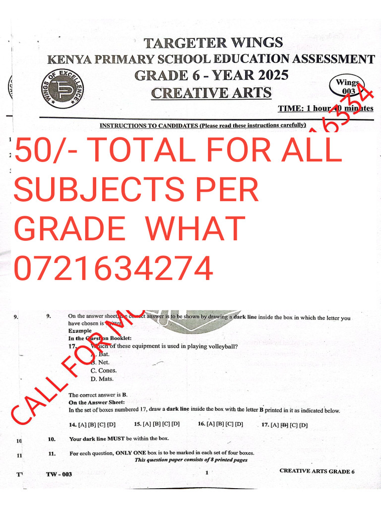 Targeter Wings 003 Grade 6 Overview | PDF