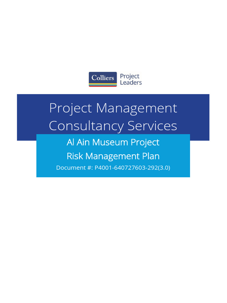 AAM-Risk Management Plan (3.0) | PDF | Risk | Risk Management