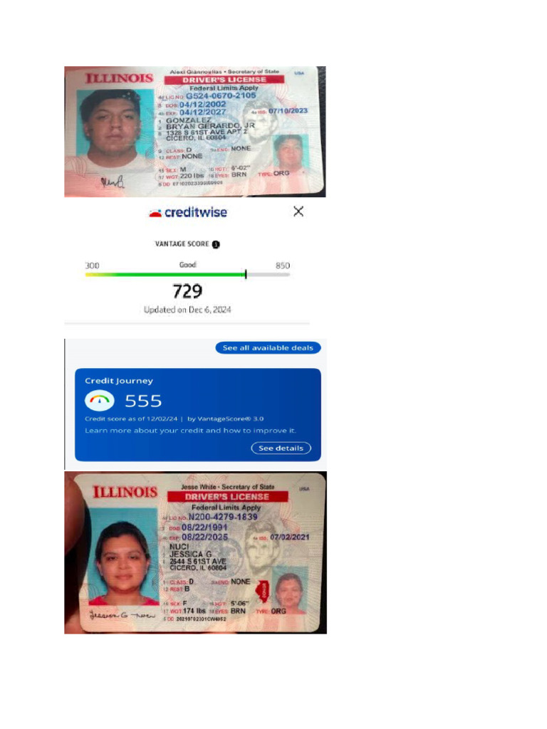 Bryan Gonzalez & Jessica Nuci Rental Application Documents | PDF