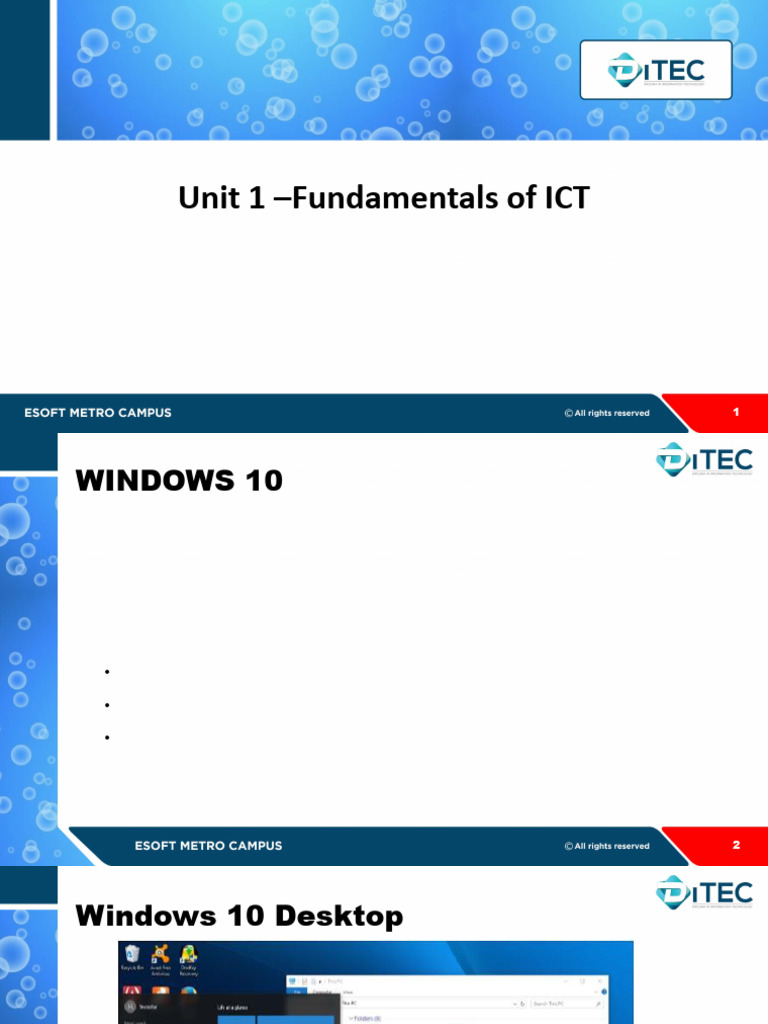 916-1586267918952-Unit_1.5_Windows10 | PDF | Window (Computing) | Windows 10